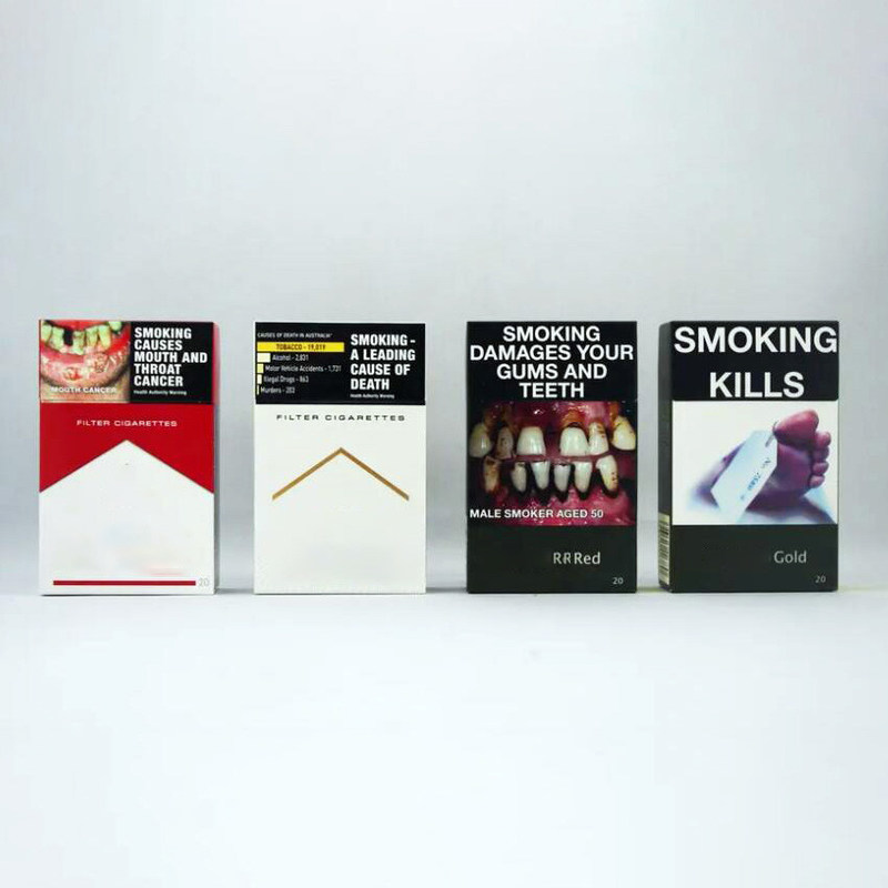 Emballages de cigarettes Emballages de papier Emballages de tabac